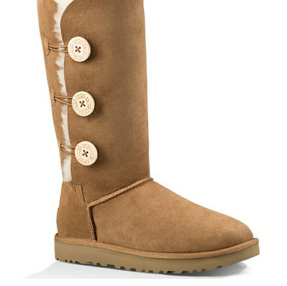 Ugg Bailey 3 Button Sheepskin Boot - Gem